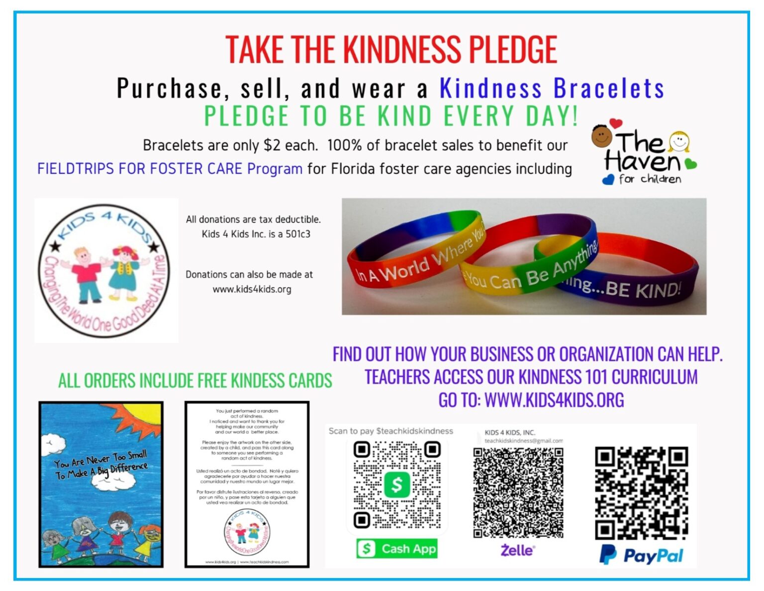 Kindness 101 - Kids 4 Kids